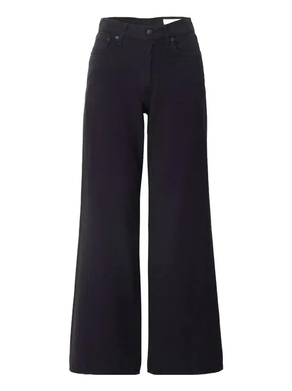 Rag & Bone Andi Wide-leg Jeans - Black