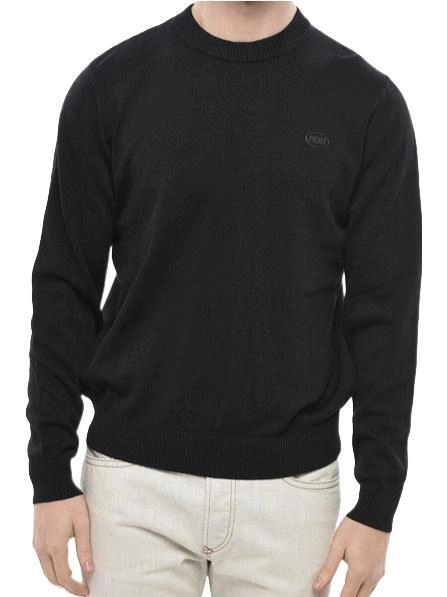 DIESEL® Long-sleeved Crew Neck Sweatshirt - Black