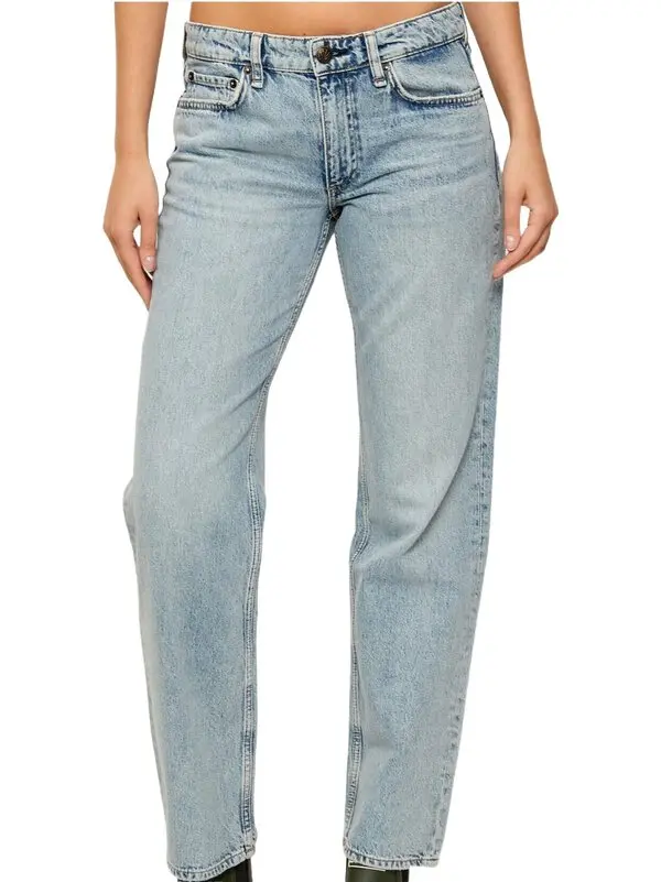 Rag & Bone Belt Loop Jeans - Gray