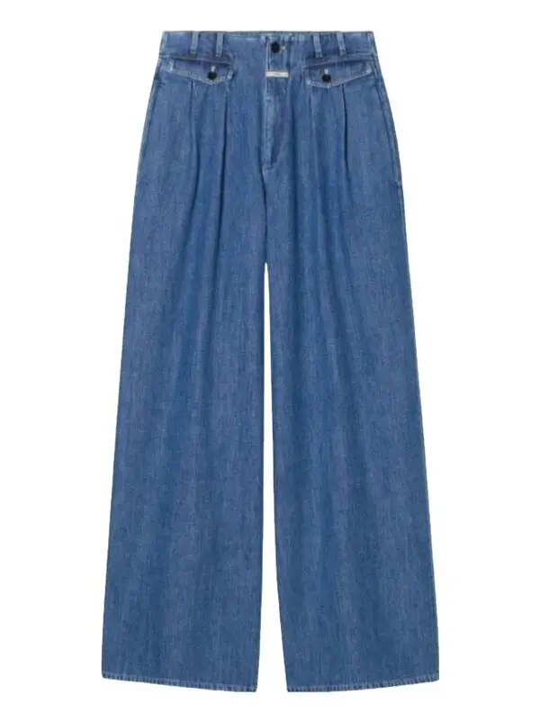 Closed Wenda Pleated Jeans - Light Blue
