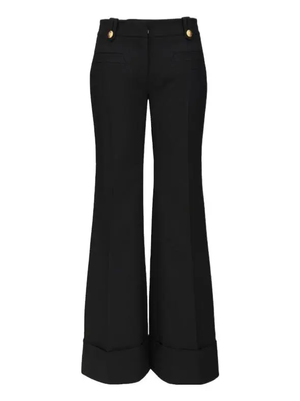 Zimmermann Rebellion Low-rise Flare Pant - Black