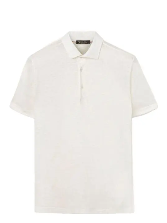 Loro Piana Short-sleeved Polo Shirt - White