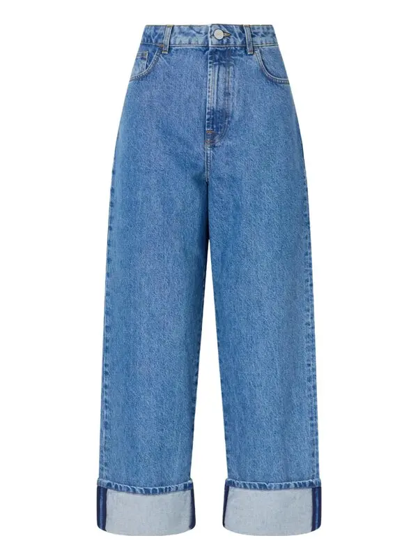 RÓHE Belt Loop Jeans - Blue