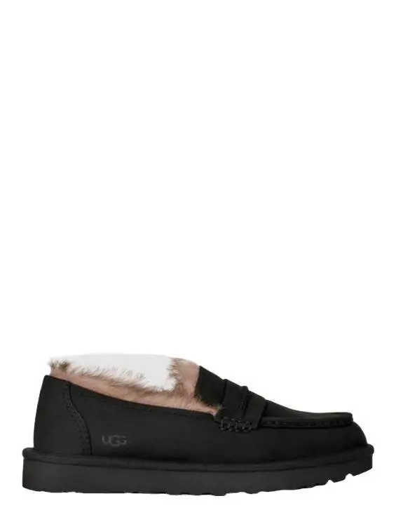 UGG Ellis Nubuck Loafer - Black