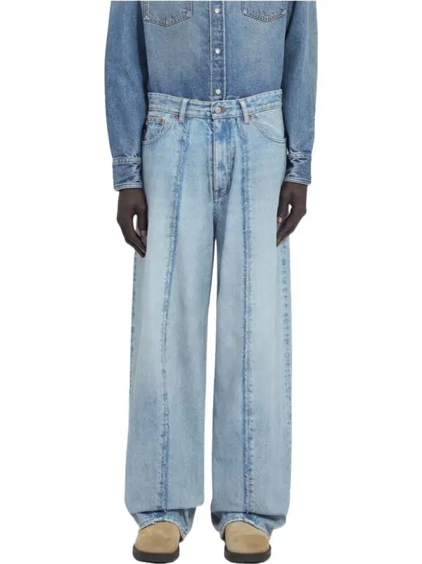 MAISON MARGIELA Wide-leg Jeans - Blue