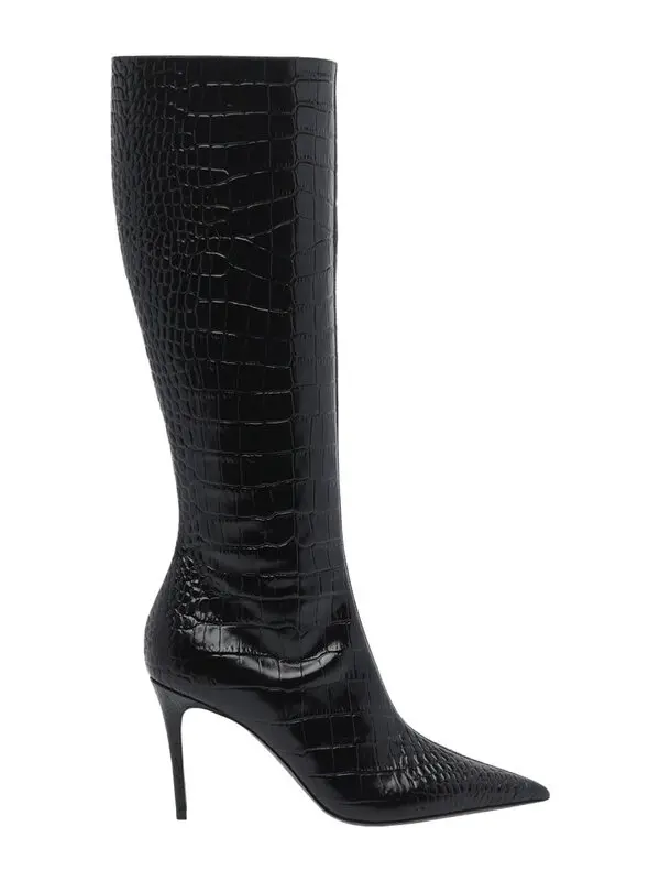 Paris Texas Vera High-heeled Knee Boots - No