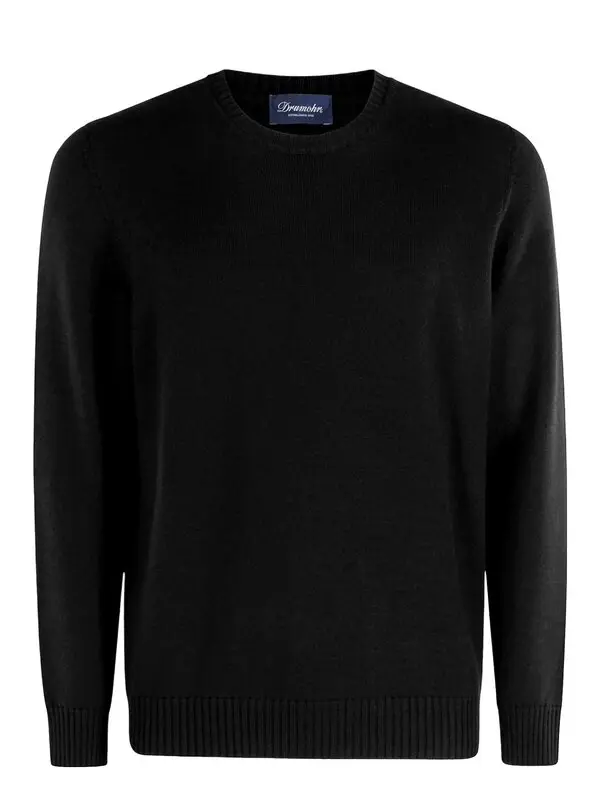 DRUMOHR Long-sleeved Sweater - Black