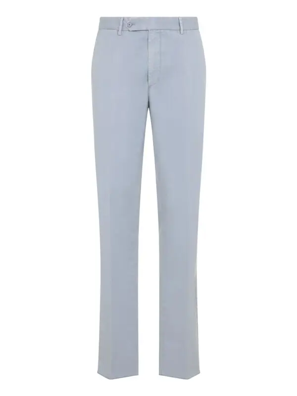 Ralph Lauren Tailored Chinos With Belted Waist - Winward Blue