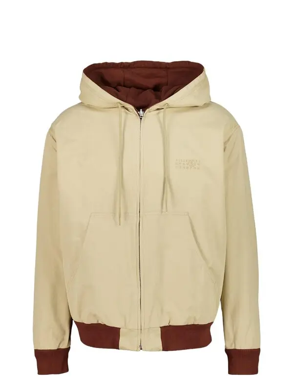 MAISON MARGIELA Double-sided Zip-up Hoodie - Multi-color