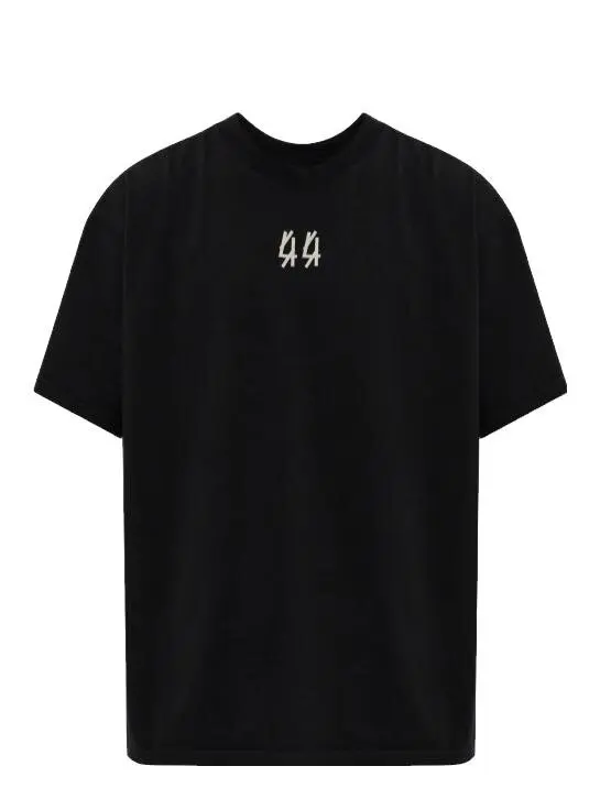 44 LABEL GROUP Logo Print T-shirt - Black