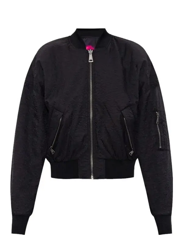 Versace Reversible Bomber Jacket - Black