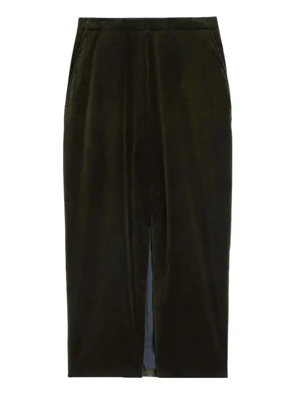 JIL SANDER Velvet Skirt - Utility