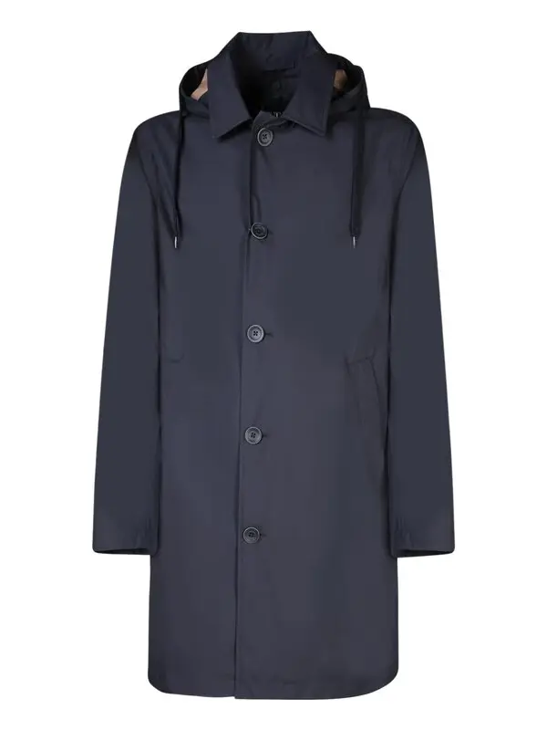 Herno Hooded Casual Jacket - Black