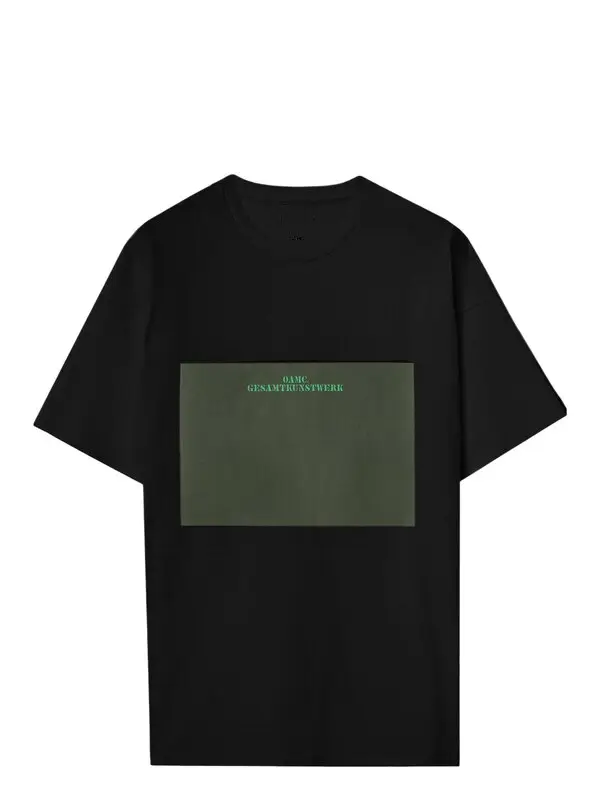 OAMC Graphic Panel T-shirt - Black