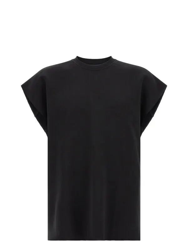 THOM KROM M 197" Sleeveless Sweatshirt - Black