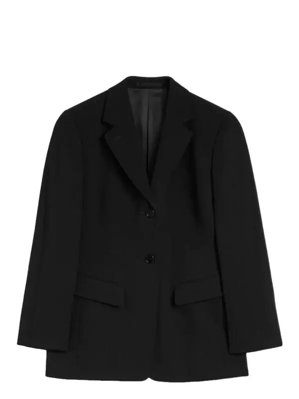 JIL SANDER Long-sleeve Blazer - Black