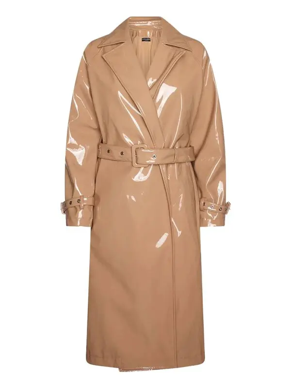 Dolce & Gabbana Belted Waist Trench Coat - No