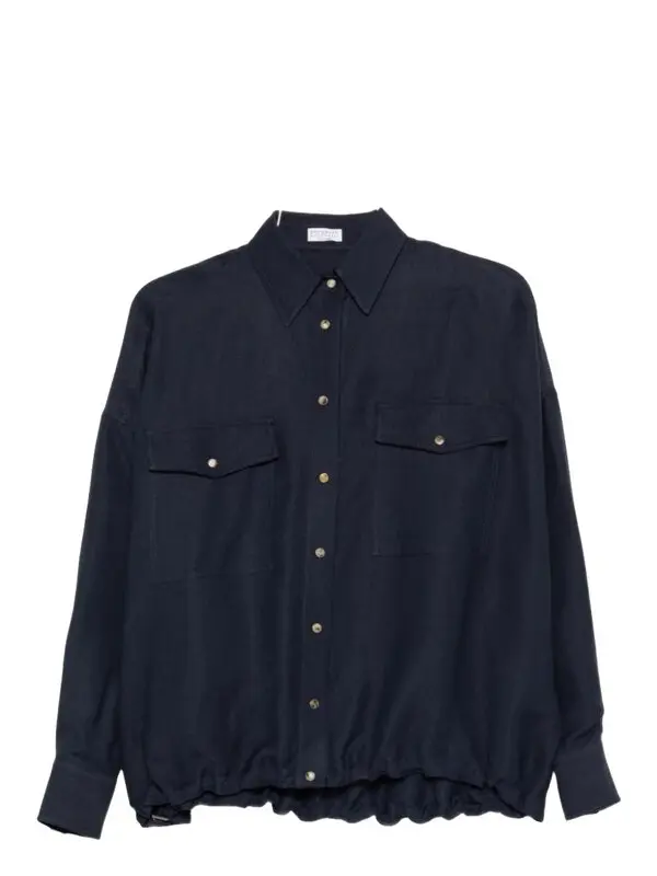 Brunello Cucinelli Long-sleeve Shirt - Black