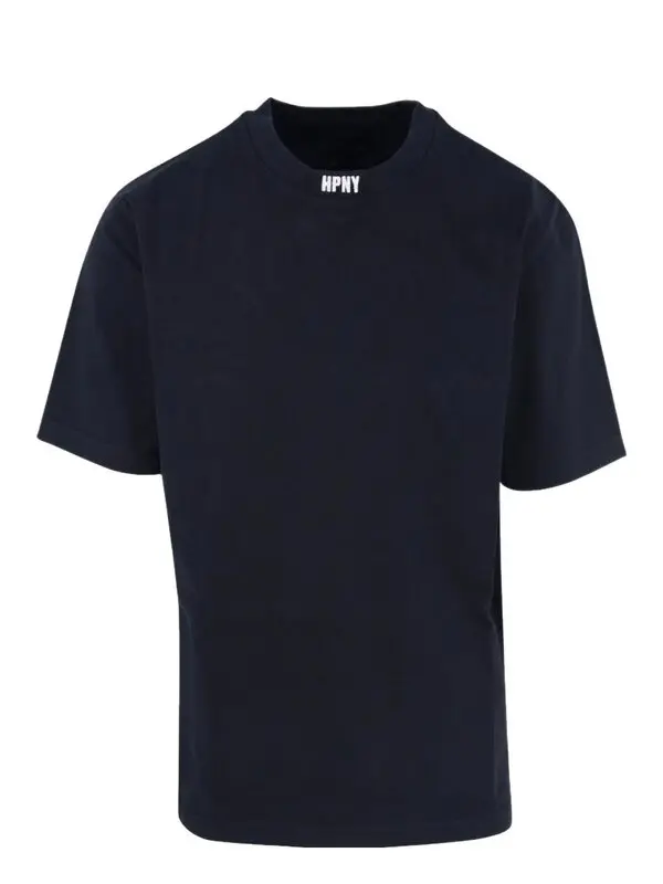 Heron Preston Logo Embroidered Crewneck T-shirt - Black