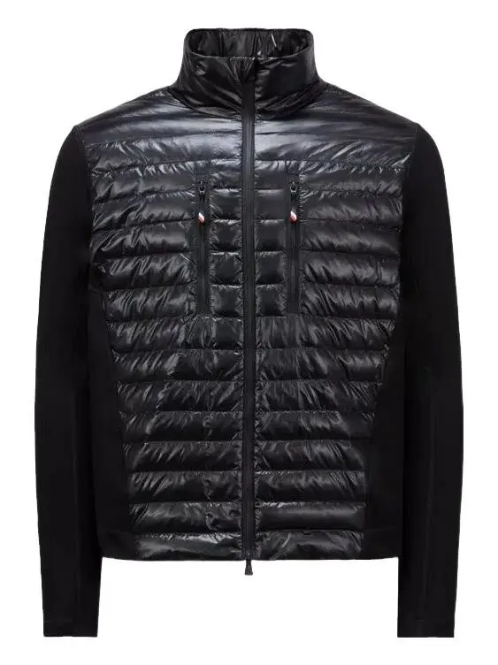 Moncler Logo Patch Padded Jacket - Black
