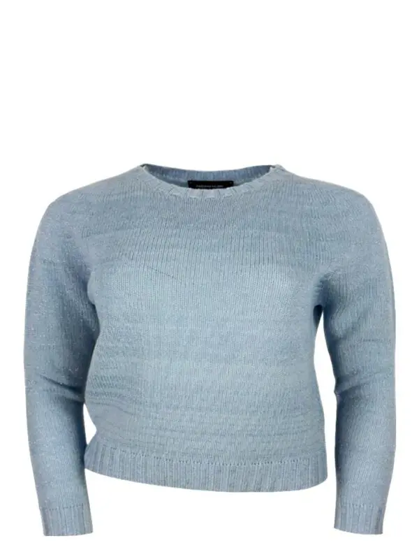 Fabiana Filippi Crew Neck Sweater - Blue