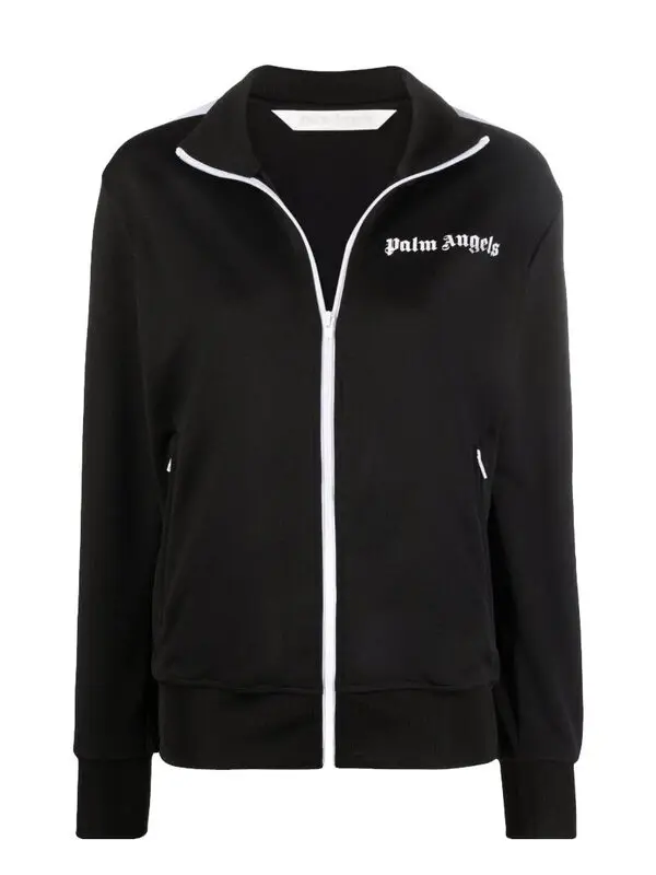 Palm Angels Side-stripe Track Jacket - Black