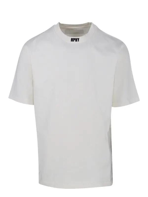 Heron Preston Logo Embroidered Crewneck T-shirt - White