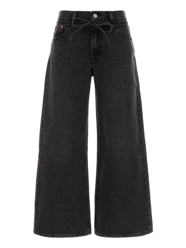 LEVI'S Wide-leg Denim Jeans - Black
