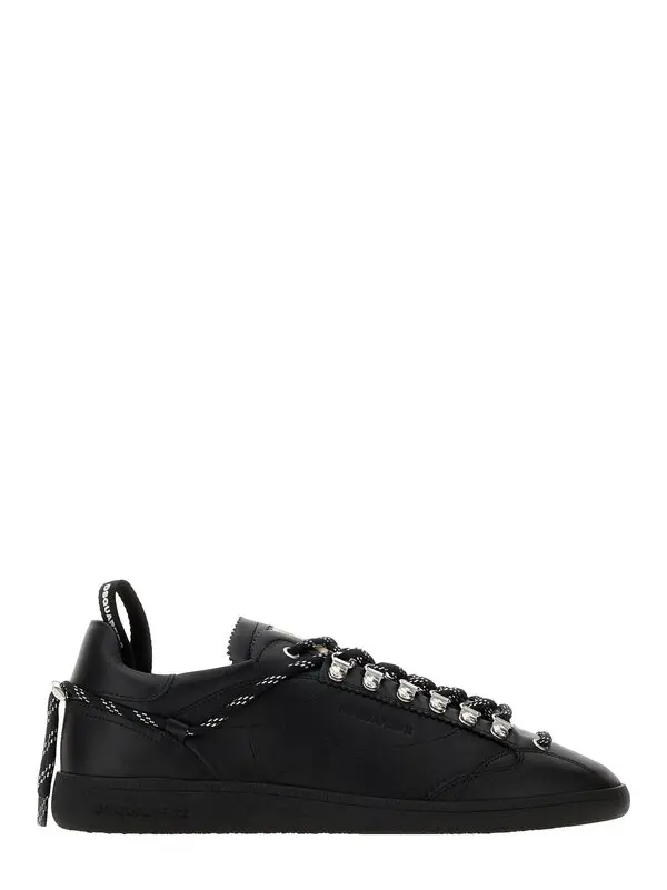Dsquared2 Nappa Leather 2 Rebels Sneakers - Black