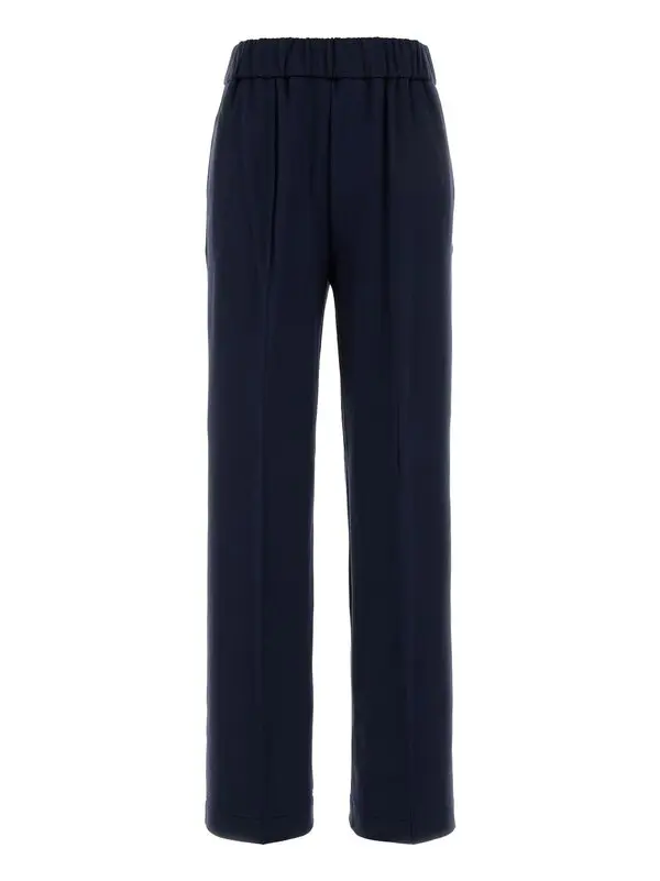 Moncler Stretch Nylon Blend Trousers - Blue
