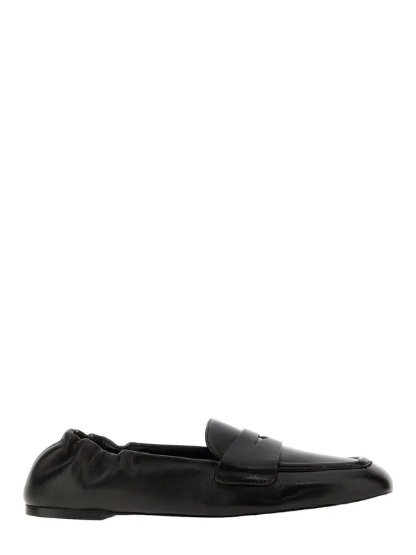 STUART WEITZMAN Leather Bryant Loafers - Black
