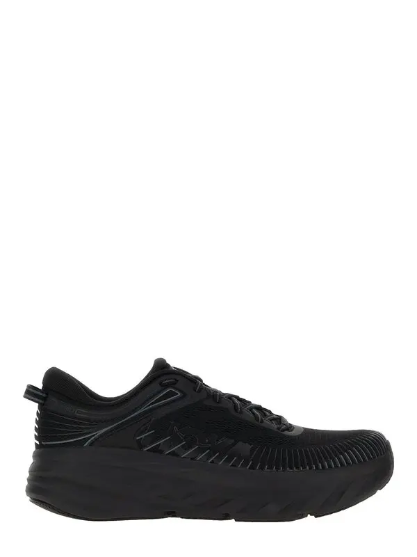 Hoka One One Tech Fabric Bondi Sneakers - Black