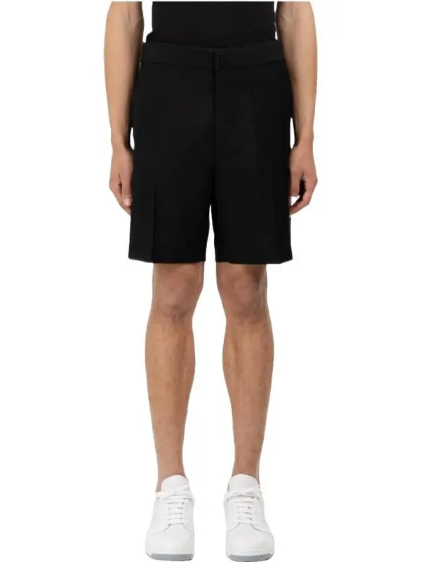 Givenchy Elastic Waistband Shorts - Black