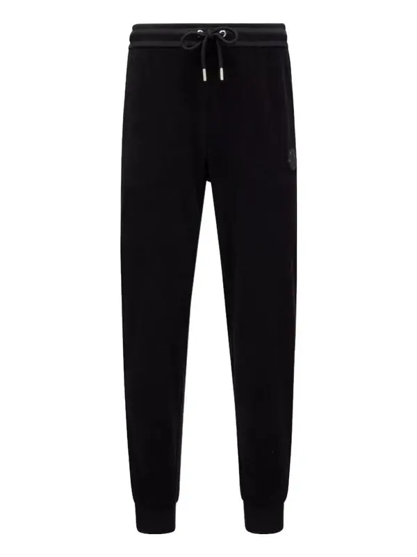 Moncler Chenille Trackpants - Black