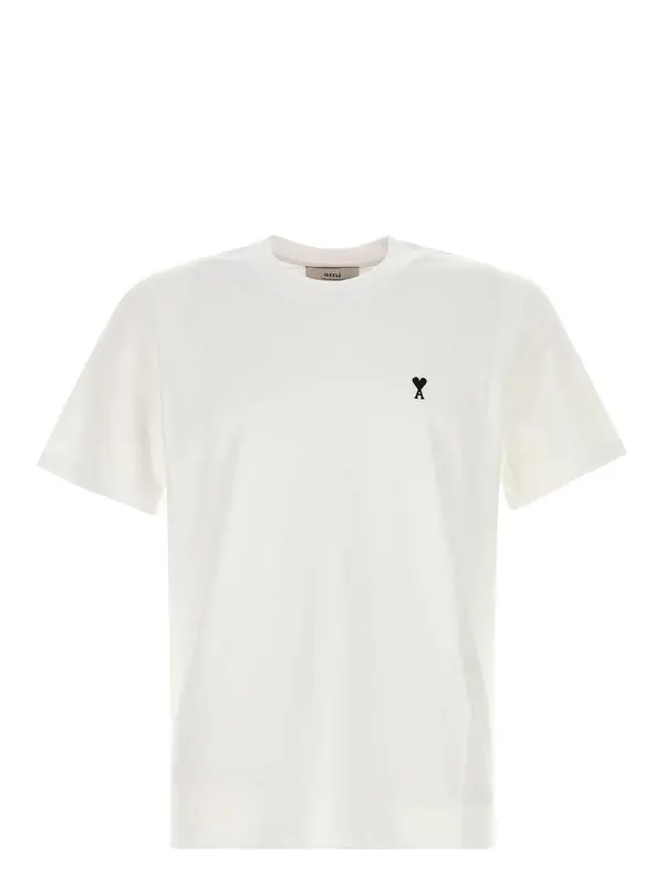 AMI Paris Cotton T-shirt - White