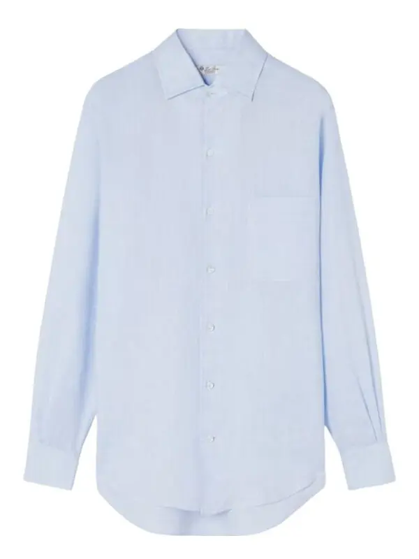 Loro Piana Andre Shirt - Spring Sky