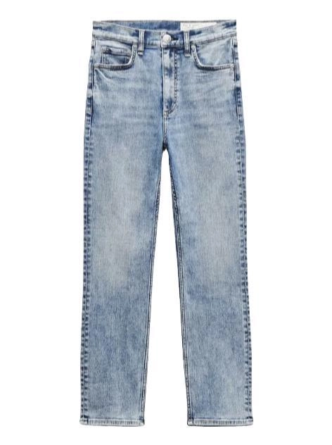 Rag & Bone Wren Slim Straight Jeans - Blue