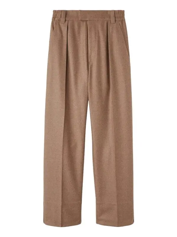 Loro Piana Reinga Straight-leg Trousers - Rustic Amber