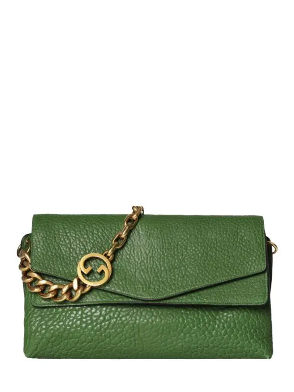 Gucci Chain Shoulder Bag - Green