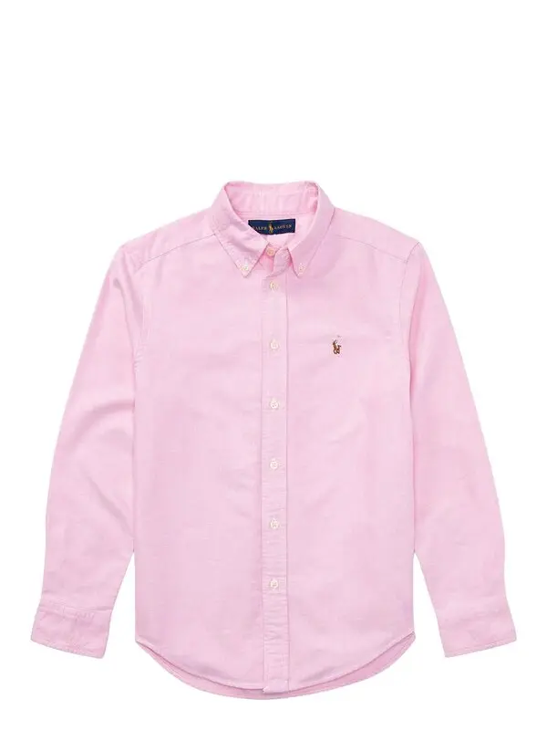 Ralph Lauren Embroidered Cotton Shirt - Pink