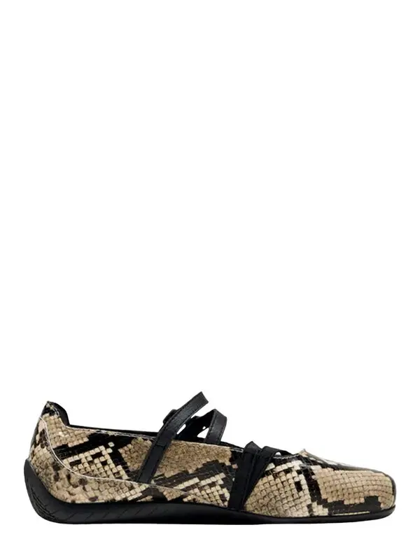 PUMA Speedcat Embossed Ballet Flats - Black