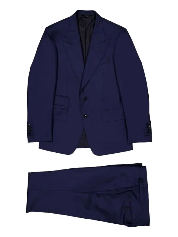 TOM FORD Single-breasted Tailored Suit - Black