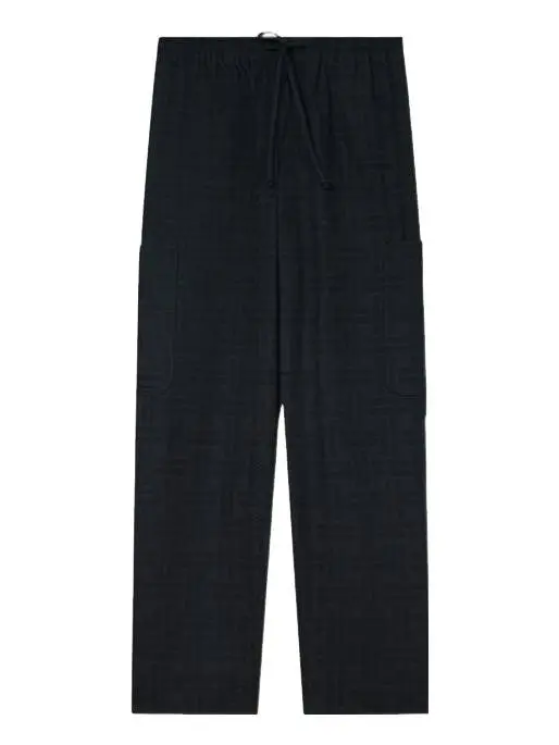 Kenzo Weave' Cargo Jogpants - Black