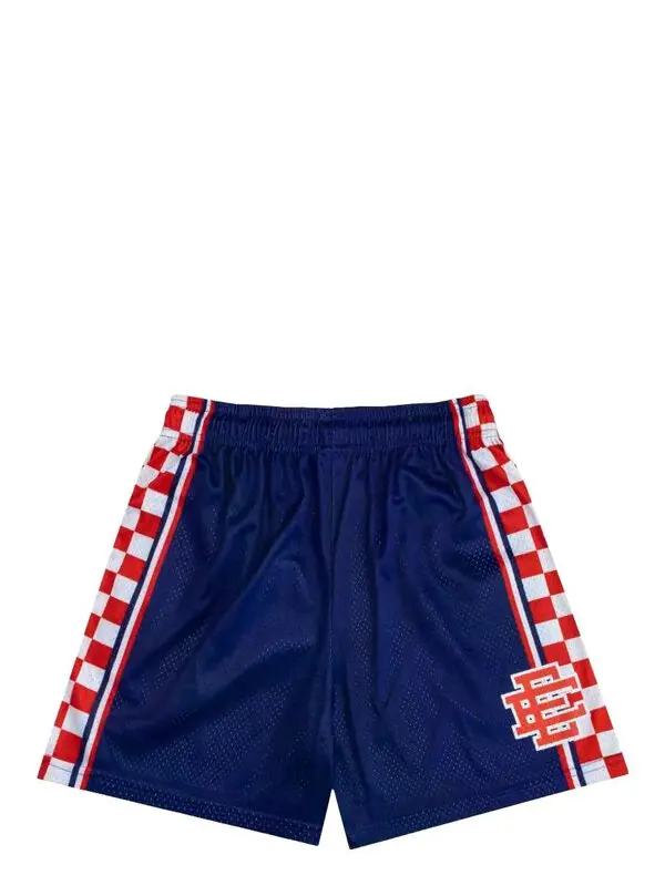 ERIC EMANUEL Ee Basic Checkered Shorts - Blue