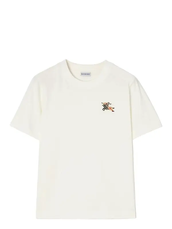 Burberry Logo T-shirt - Beige