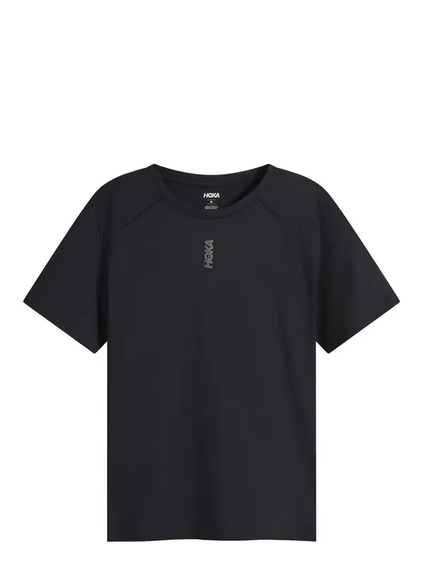 Hoka One One Everyrun Short Sleeve - Black