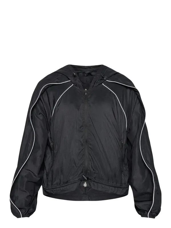 Adidas X Stella Mccartney Zip-up Hooded Jacket - Black