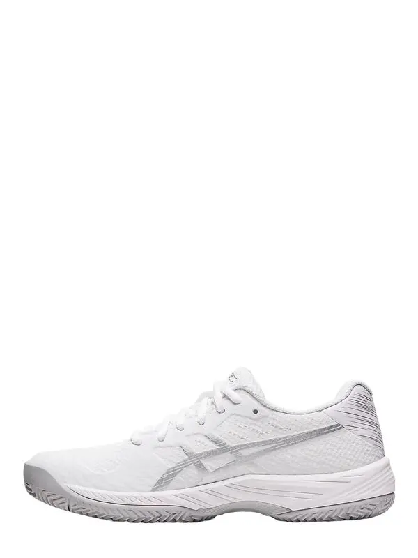 Asics Gel-game 9 Clay Oc Athletic Sneakers - White Silver