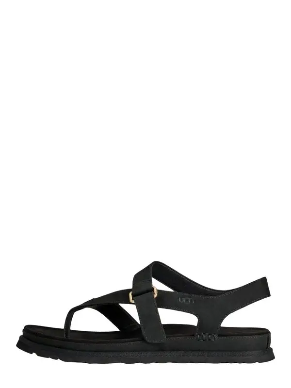 UGG Goldengaze Toe Post Sandals - Black