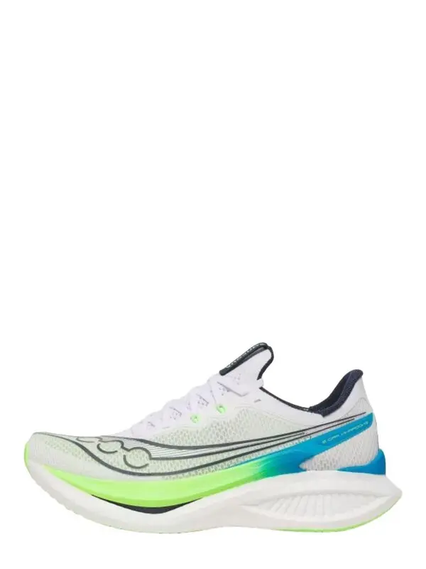 Saucony Endorphin Pro 5 Athletic Sneakers - White/blue Green